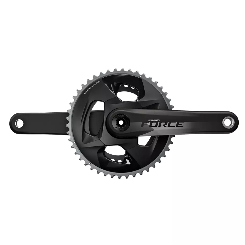 Pédalier SRAM Force D1 107 BCD DUB 48x35 12v Noir ss cuvettes